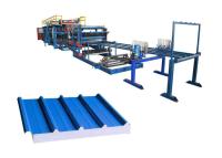 China Trapezoidal Roof Tile Sandwich Panel Forming Machine Sheet Thickness 0.4-0.7mm for sale