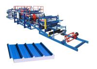 China Weight 16.3T Rockwool Sandwich Panel Machine , EPS Sandwich Panel Production Line for sale