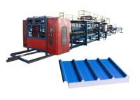 China Metal Sheet EPS Sandwich Wall Panel Machine Polystyrene Density 8-20 Kg/M3 for sale