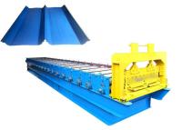 China Prepainted Galvanized Standing Seam Metal Machine , Color Steel Roll Forming Machine for sale