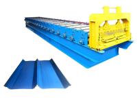 China Prepainted Galvanized Standing Seam Metal Machine , Color Steel Roll Forming Machine for sale