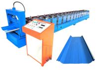China Easy Install Standing Seam Roll Forming Machine Size 7.6*1.4*1.5m With Hydraulic System for sale