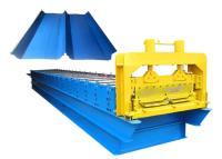 China Self Locked Standing Seam Panel Machine , Strip Steel Standing Seam Roof Machine for sale