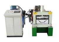 China Raw Material GI / PPGI Roof Bending Machine , Gutter Rolling Machine With Punching for sale