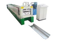 China Waterproof Gutter Roll Forming Machine Material Thickness 0.3-0.8mm With Punch Hole Device for sale