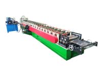 China Length Adjustable Gutter Roll Forming Machine for sale