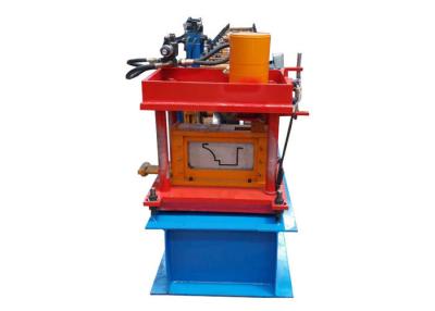 China Metal Downspout Portable PPGL PPGI Rain Gutter Roll Forming Machine  High Potency for sale