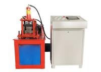 China High Efficiency Roller Shutter Door Roll Forming Machine Cutter Material Cr12 Heat Treatment for sale