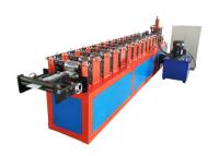 China Weight 2.5 Tons Rolling Shutter Door Roll Forming Machine With Manual Feeding Decoiler for sale