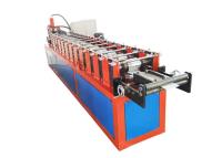 China Weight 2.5 Tons Rolling Shutter Door Roll Forming Machine With Manual Feeding Decoiler for sale