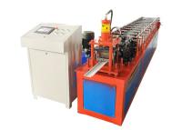 China Side Guide Rail Roller Shutter Door Roll Forming Machine With Hydraulic Cutting System for sale