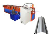 China High Strength Frame Roller Shutter Door Roll Forming Machine 110mm PPGI Steel Slat Material for sale