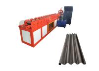 China High Strength Steel Frame Roll Forming Machine , Corrugated Roller Shutter Door Machine for sale