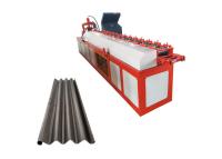 China Garage Roller Shutter Door Roll Forming Machine 12 Rows Rollers Customized Color for sale