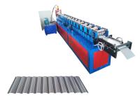 China Total Power 7.5KW Garage Door Roll Forming Machine , Steel Door Frame Forming Machine for sale