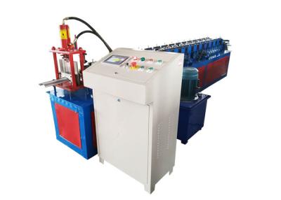 China 131mm Galvanized Roller Shutter Door Roll Forming Machine With PLC Control Box for sale