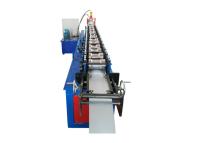 China Total Power 7.5KW Garage Door Roll Forming Machine , Steel Door Frame Forming Machine for sale