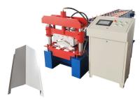 China Computer Control Ridge Cap Roll Forming Machine 15 Forming Steps With Hydraulic Cutter for sale