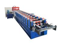 China Building Material Ridge Cap Roll Forming Machine Voltage 220V 50Hz 3 Phases for sale