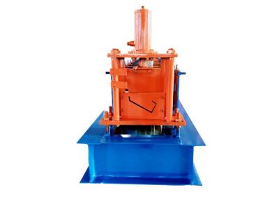 China Blue / Orange Color Ridge Cap Roll Forming Machine For Building Material Producing for sale