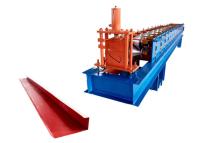 China Blue / Orange Color Ridge Cap Roll Forming Machine For Building Material Producing for sale