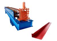 China Right Angle Steel Profile Roll Forming Machine Weight 2.1 T With Hydraulic Cutter for sale