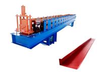 China Right Angle Steel Profile Roll Forming Machine Weight 2.1 T With Hydraulic Cutter for sale