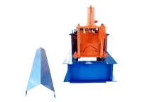 China Shaft Diameter 70mm Ridge Cap Roll Forming Machine Coil Sheet Thickness 0.5-3mm for sale