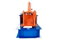 China Chain Size 1 Inch Ridge Cap Roll Forming Machine , Profile Sheet Making Machine for sale
