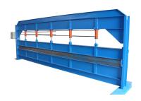China Weight 2T Metal Bending Machine / Sheet Folding Machine Feeding Width 6000mm for sale