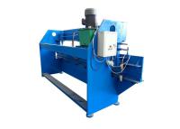 China Blue Color Hydraulic Sheet Bending Machine Plane Width ≤4m Raw Material GI / PPGI / PPGL for sale