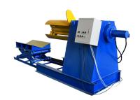 China 12 Tons Uncoiler Decoiler Machine Manual Hydraulic Cutting for sale