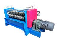 China Blue Color Steel Shearing Machine , 9 Blades Sheet Shearing Machine Weight 1000KG for sale