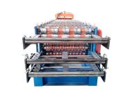China Triple Layer Roofing Sheet Roll Forming Machine Capacity 5T For Three Different Profile for sale