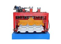 China Iron Sheet Glazed Tile Roll Forming Machine Low Energy Consumption ISO9001 Approved for sale