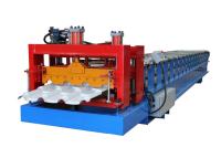 China Iron Sheet Glazed Tile Roll Forming Machine Low Energy Consumption ISO9001 Approved for sale