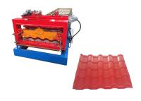 China Supermatic Glazed Tile Roll Forming Machine Main Motor Power 3-6KW With Cycloidal Reducer for sale