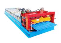 China Easy Operation Steel Tile Forming Machine , Roof Tile Forming Machine Material Width 1250mm for sale