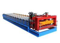 China Roofing Step Tile Roll Forming Machine Size 6.5*1.5*1.5m Productivity 1-4 M/Min for sale