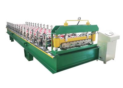 China Memorial Gate Frame Roofing Sheet Roll Forming Machine With Hydraulic Power for sale