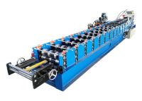 China Glazed Capping Roll Forming Machine For Aluminum Metal Roof Ridge Tile for sale