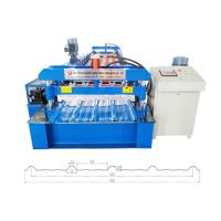 China European standard metal steel roofing sheet roll forming machine for roof tile making productine line for sale