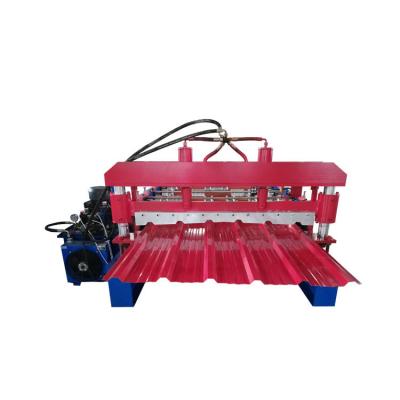 China 13 Rollers Roofing Sheet Roll Forming Machine For Steel Roofing And Wall Panel Manufacturing Industry for sale