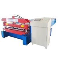 China Wall And Roof Panel Roll Forming Machine For Coil Width 1219mm , High Speed for sale