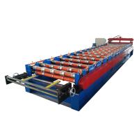 China Wall And Roof Panel Roll Forming Machine For Coil Width 1219mm , High Speed for sale