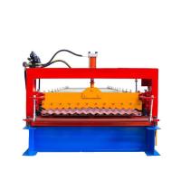 China Single Layer Corrugated Roll Forming Machine , Corrugated Steel Panel Roll Forming Machine for sale