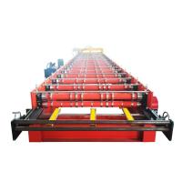 China Color Steel Sheet Metal Roll Forming Machines Galvanized Bias Roof Making for sale