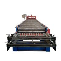 China Customized Steel Tile Double Layer Roll Forming Machine With Long Life Time for sale