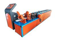 China Steel Frame Light Keel Roll Forming Machine With Hydraulic Punching System for sale