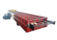 China Customized PPGI Roof Making Machine For High Corrugated Rib Roof Sheet for sale